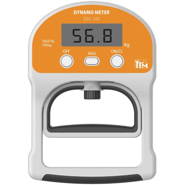 ダンノ DANNO デジタル握力計 握力 グリップ 握力測定 体力テスト 収納ケース付き 平均測定 通常測定 100g単位 ロードセル測定方式 高精度 軽量 コンパクト  D3622　ロードセル測定方式を採用した超高精度な軽量コンパクトモデル。
