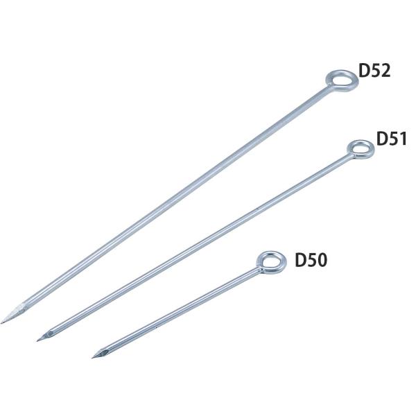 ダンノ DANNO グランドクイ 直径16×1000 グラウンド グランド 目印 杭 くい 釘 グランドマーカー 運動会 立ち位置 体育祭 ダンス 整列 集団行動 トラック  D51　ロープを通して地面にさす杭です。
