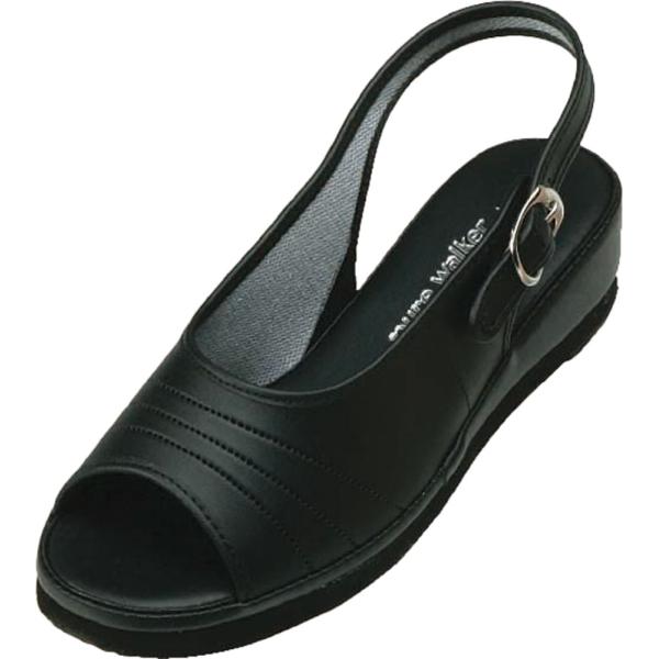 ピュアウォーカー pure walker ナースサンダル レディース サンダル 病院 看護師 ナースシューズ 靴 フットウェア 衝撃吸収フォーム 低反発 長時間 静音性 40mmヒール 2E相当  PW7601 9　ベーシックな性能を突き詰...