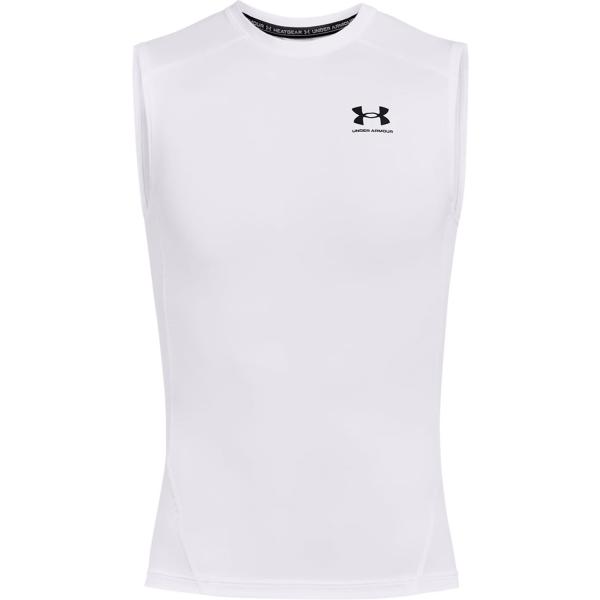 アンダーアーマー UNDER ARMOUR UA ヒートギアアーマー コンプレッション スリーブレス シャツ メンズ アンダーウェア トップス ノースリーブ 吸汗速乾 通気性 トレーニング 抗菌防臭  1361522 100　通気性を高める...
