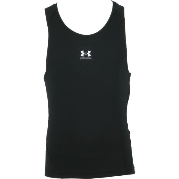 アンダーアーマー UNDER ARMOUR UA ヒートギア コンプレッション スリーブレス タンク メンズ インナー アンダーウェア ノースリーブ トップス 吸汗速乾 通気性 抗菌防臭 部活 クラブ  1371947 001　バスケット　...
