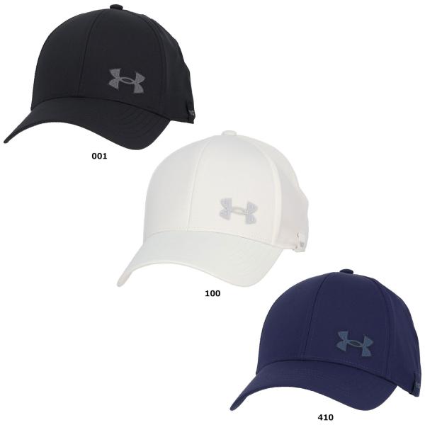 アンダーアーマー UNDER ARMOUR UA ストーム ドライブ ストレート キャップ UA STORM DRIVE STRAIGHT CAP メンズ UPF50+ 撥水 ストレッチ 吸汗 速乾  1389889　ゴルフ　あらかじめカー...