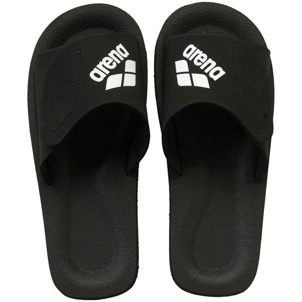 アリーナ arena サンダル  AS5SSD10U　スイミング　プールサイドで使用しやすいサンダル。柔らかい素材を使用しているため、足へのフィット感がアップ。面ファスナー仕様で調整可能なベルトが特徴。持ち運びがしやす軽さなので、荷物が多く...
