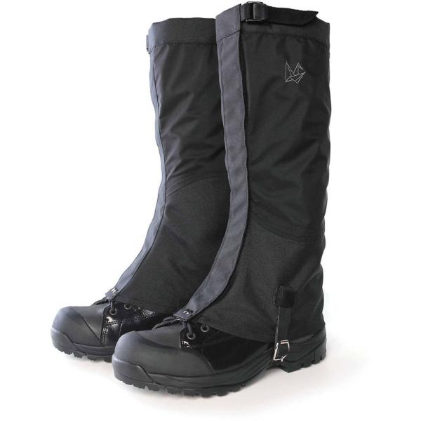 ノーザンカントリー northern country RAIN SPATS  TR2001 BK　アウトドア　ベルクロ式フロントクロージャーで簡単開閉。バックル付きでズレ下がりを防止。