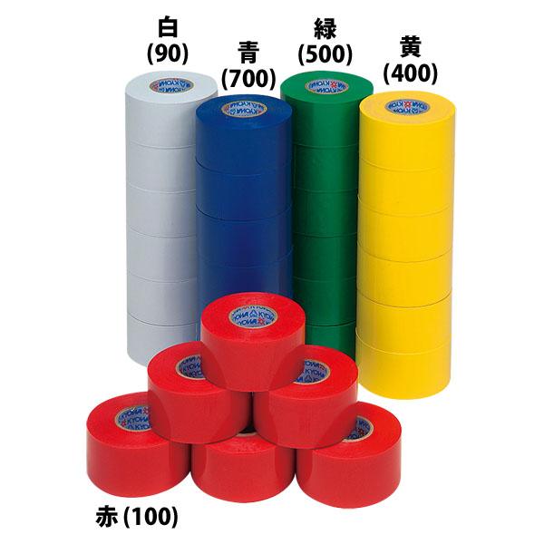 エバニュー Evernew ラインテープ40V 6巻入 体育 授業 体育授業 体つくり 部活 運動 ラインテープ  EKA059 100　主にバドミントンコート用の幅4cmのラインテープ。簡易的な目印、反復横跳のラインにも活用ください。長さ...