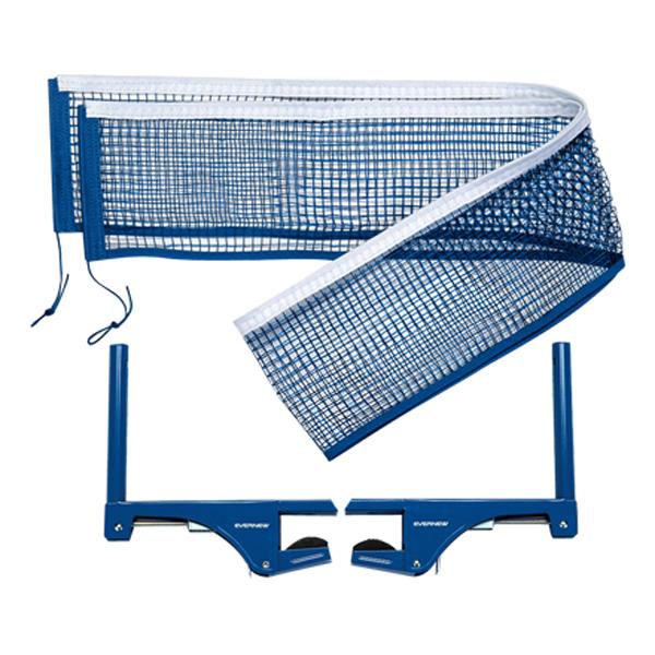エバニュー EVERNEW ワンタッチ卓球支柱 ピンポン 支柱 卓球台 部活 クラブ レクリエーション 温泉  EKD021　支柱とネットのセット。