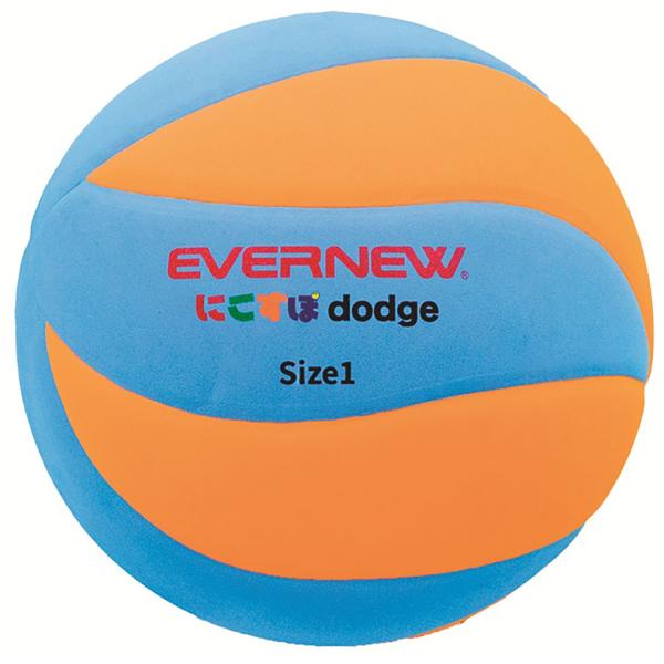 エバニュー EVERNEW にこすぽボール 1 ETE240　レクリエーション用のドッヂボールです。