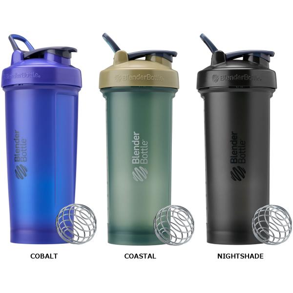 ブレンダーボトル Blender Bottle BlenderBottle R Classic V2 45oz 1300ml メモリ1000ml ブレンダーボトル ボディーケア シェーカー コバルト ブルー  BBCLC45　世界で一番売れ...