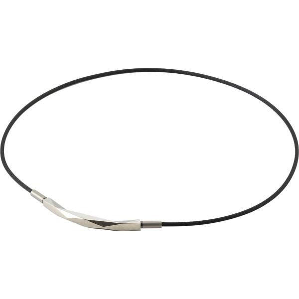 ファイテン Phiten ラクワ RAKUWAネックレス ダイヤモンドカット シルバー 50cm メンズ レディース スポーツネックレス メタックス チタンネックレス チタンアクセサリー  TG899053　首元を魅せる、強さと優雅さの象徴...