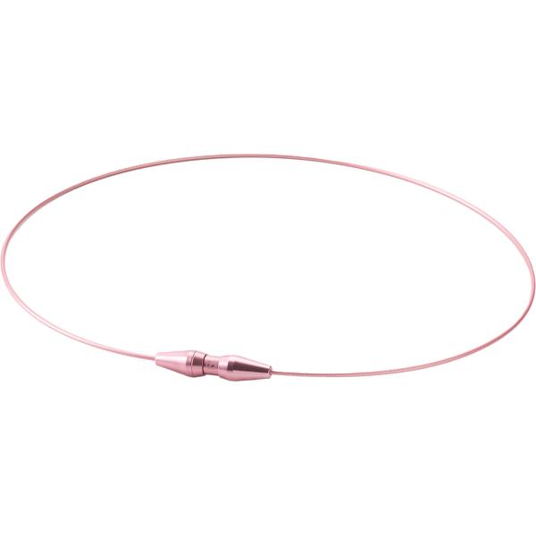 ファイテン Phiten ラクワネックレス エクストリーム RAKUWAネックレス EXTREME ワイヤーシングル ピンク 43cm スポーツネックレス 軽量 メタックス  TG904152　優れた耐久性と軽量化の両立を実現した、シンプル...