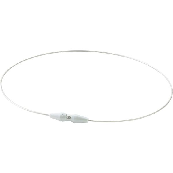 ファイテン Phiten ラクワネックレス エクストリーム RAKUWAネックレス EXTREME ワイヤーシングル ホワイト 50cm スポーツネックレス 軽量 メタックス  TG904353　優れた耐久性と軽量化の両立を実現した、シンプ...