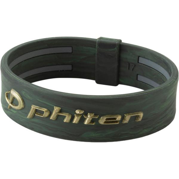 ファイテン Phiten ラクワブレスレット エクストリーム RAKUWAブレスレット EXTREME マーブル グリーン 17cm スポーツブレスレット シリコン メタックス  TG913225　汗や水に強いシリコーン素材のブレスレット。...