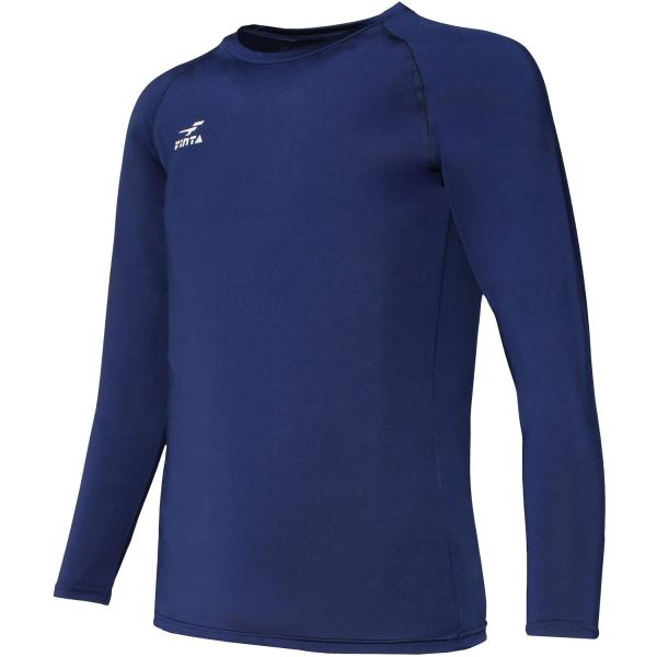 フィンタ FINTA JRストレッチL/Sクルーネックアンダーシャツ インナーウェア 長袖 子ども キッズ ロングスリーブ 着替え 丸首 学生 社会人 部活動 クラブ活動 サークル  FT5998　サッカー　首元の締め付けが気になる方にも適...