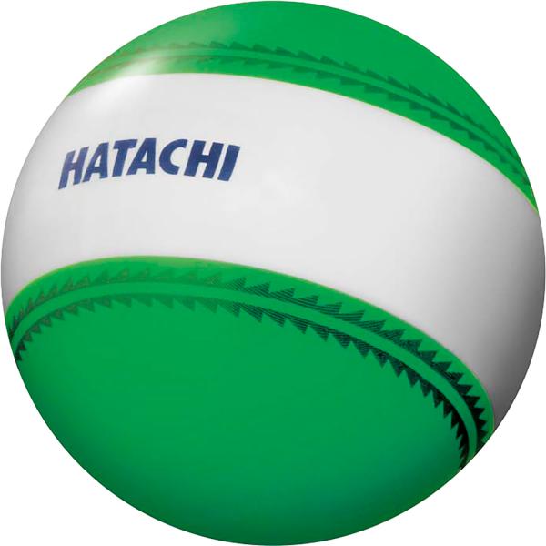 ハタチ HATACHI ナビゲーションボール  BH3851 35　ホールポストへと転がる方向を定めやすい、極太のナビゲーションラインデザイン。転がる推進力が増す中空構造で遠くまでグングン転がる。発色の良いカラーに白いナビゲーションラインが...