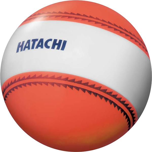 ハタチ HATACHI ナビゲーションボール  BH3851 54　ホールポストへと転がる方向を定めやすい、極太のナビゲーションラインデザイン。転がる推進力が増す中空構造で遠くまでグングン転がる。発色の良いカラーに白いナビゲーションラインが...
