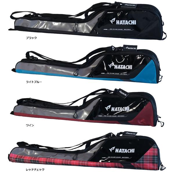 ハタチ HATACHI スマートポケット クラブケース  BH7014　見た目からは想像できない収納力で用具一式をスマートに収納。