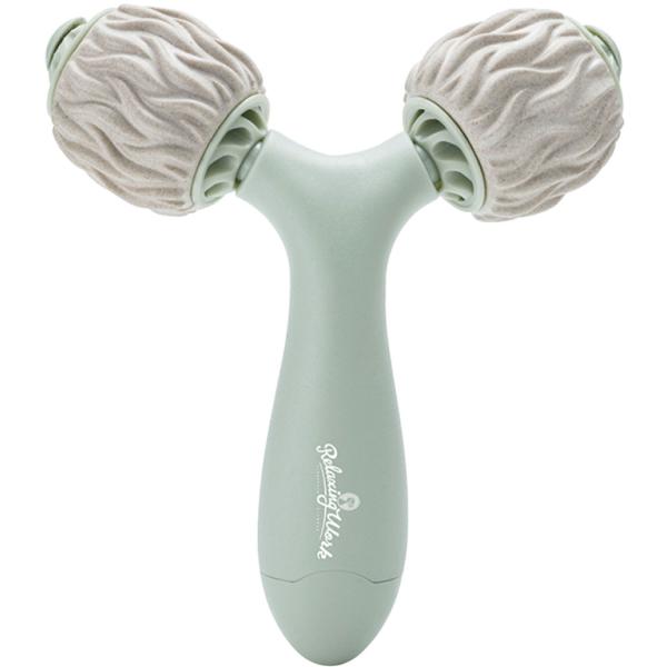 ハタチ HATACHI RW リセットローラー SHAPE NH3760　セルフケア用品。まるで掌のようなムギュっと感。はさんでムギュ〜と、ご自愛タイム。