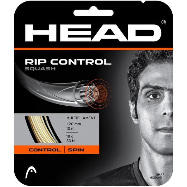 ヘッド HEAD RIP CONTROL SQUASH  281276　ハイレベルなプレイにはプレミアムなストリングを。REFLEX SQUASHは、高級マルチフィラメントのメリットをすべて兼ね備えたストリングです。