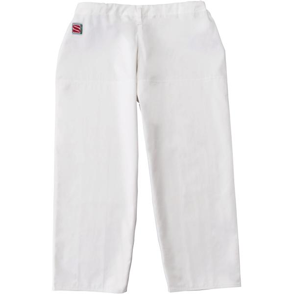 クサクラ KUSAKURA 大和錦柔道衣 JSY ズボンのみ 2号 ホワイト 標準サイズ用 初級者 道場 学校正課 柔道着 一般 中学生 小学生 部活 体育 練習 試合 大会 九櫻  JSYP2　九櫻の姉妹ブランドの一重織柔道衣です。『大和...