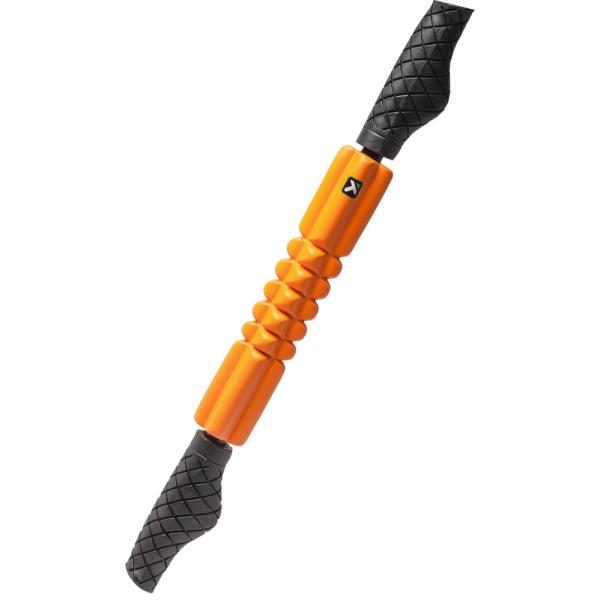 トリガーポイント TRIGGERPOINT グリッドフォームローラー STK オレンジ マッサージ トレーニング ストレッチ 全身 足 背中 筋膜リリース 硬め コンパクト 持ち運び スティック 棒  04415　特許取得済みの特殊形状で全...