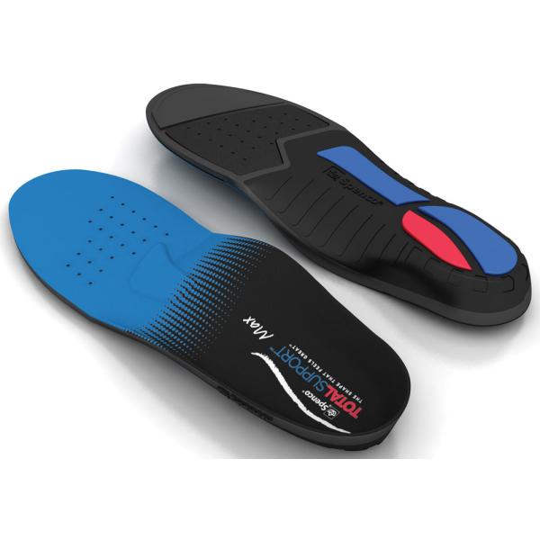 スペンコ SPENCO トータルサポート マックス M 25.5-27.0cm メンズ レディース インソール 中敷き 靴 シューズ ランニング アーチサポート クッション 抗菌防臭  7202504　足首の傾きを正しいポジションへ導くサポ...