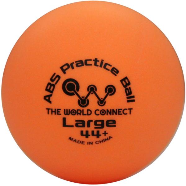 ザワールドコネクト THE WORLD CONNECT TWC プラクティスラージボール44+ 44mmトレーニングボール 100球入り  DV029　卓球