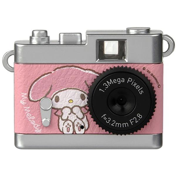 ケンコートキナー Kenko Tokina トイカメラ DSC-PIENI MM サンリオマイメロデイ  144109　サンリオキャクターモデルの超小型トイデジタルカメラにマイメロディ、クロミモデルが新登場。クラシックカメラ風デザインがかわ...