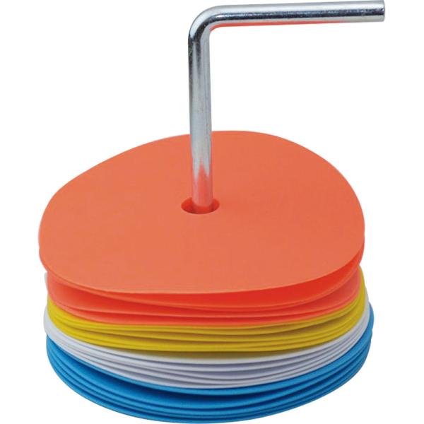 カネヤ KANEYA マーカープレート20 K-3007 学校体育器具 学校備品 器具 学校 体育 目印 幼稚園 保育園 保育所 備品 運動 運動会  K3007　屋外屋内問わずご利用ください。