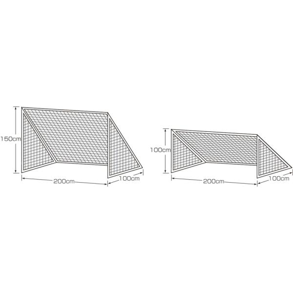 カネヤ KANEYA ミニゴールネット211WT K-3012 学校体育器具 学校備品 ネット 体育 授業 部活 クラブ活動 学校 体育 チーム 練習 トレーニング 初心者 上級者  K3012　お求めやすいミニゴール用取替ネット。サイズを...