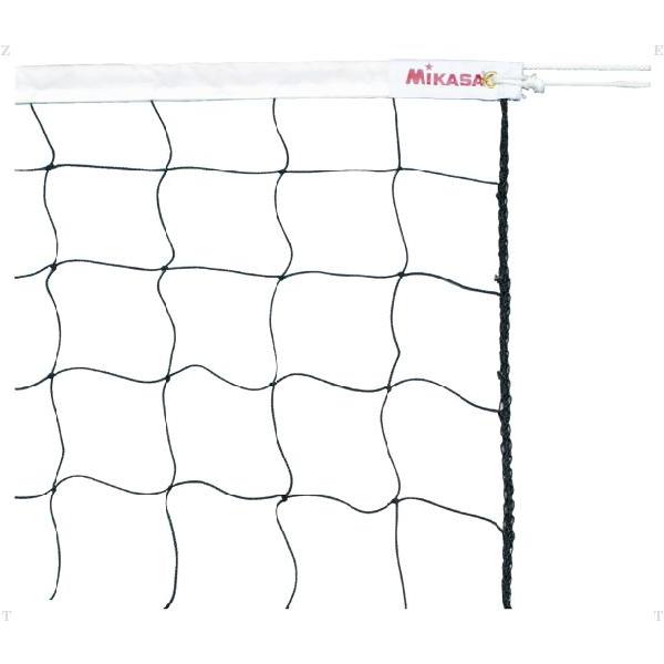 ミカサ MIKASA 器具 ソフトバレーボール用ネット ホワイト メンズ レディース 学校体育器具 体育館 屋内競技 バレー用品 備品 固定支柱 学校 授業 部活 クラブ 練習  NET100　バレーボール 　ソフトバレーボール固定支柱用です。