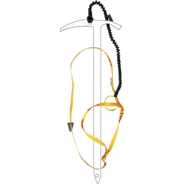 グリベル GRIVEL スプリングリーシュベルト GV-PJ049.16  GVPJ04916　アウトドア　肩掛け式ベルト。ラバー入りストラップで伸縮式。ピックと石突のラバープロテクター付き。