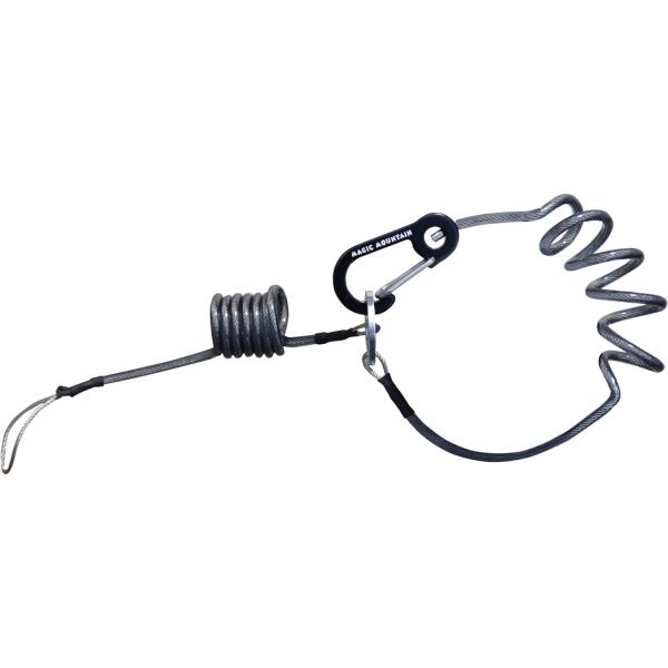 マジックマウンテン MAGIC MOUNTAIN マジックマウンテン MAGIC MOUNTAIN マルチスキーリーシュ ペアー   MMTYAHC44　アウトドア　オールラウンドに使える流れ止め。スイベル回転カラビナ。