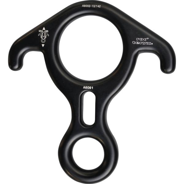 ロックテリクス roc'teryx アームエイト ビレイデバイス ビレーデバイス クライミング 道具 用品 用具 ツール   RTA8002142 BK　アウトドア　アームにロープを絡めてロープを一時的に固定することができる。