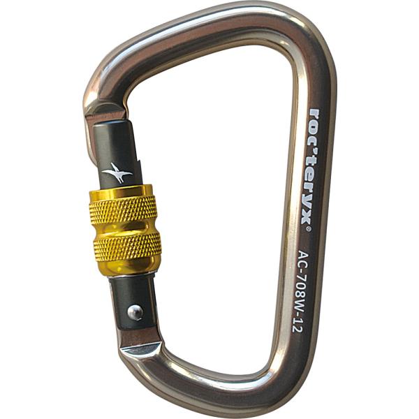 ロックテリクス roc'teryx ジュラサーティースクリュー 登山 クライミング カラビナ ジュラルミン 30キロニュートン  RTAC708W AMB　アウトドア