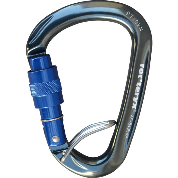 ロックテリクス roc'teryx HMSミディスクリューAT カラビナ クライミング 道具 用品 用具 ツール   RTAF843KWP GRYBL　アウトドア　ロックテリクスのカラビナは“PT10kNと表示されています。これは10キロニ...