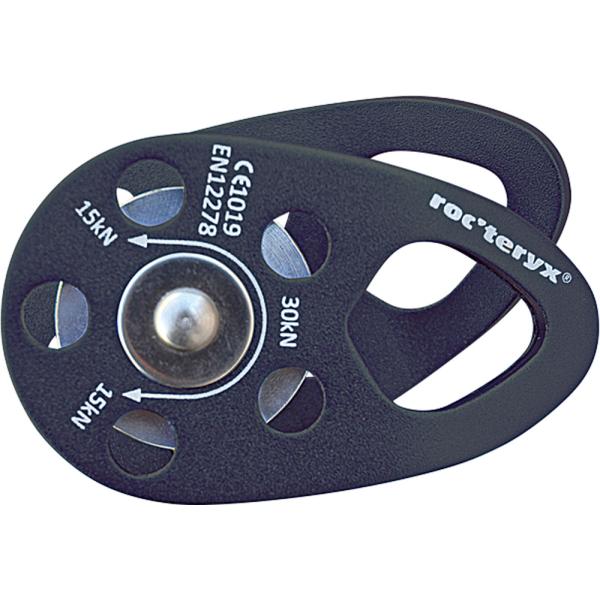 ロックテリクス roc'teryx ロックテリクス roc'teryx ミニプリー  RTAP020 BK　アウトドア　小型滑車、アルミ#7075製。