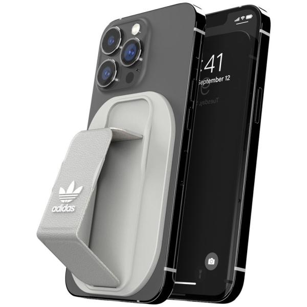 アディダス adidas adidas Originals MagSafe Grip &amp; Stand-Silver  GC3000   50323　アディダスオリジナルスよりMagSafe機能に対応したグリップスタンドが登場。iPh...