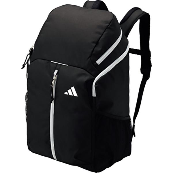 アディダス adidas ボール用デイパック 32L 黒色 シルバー ブラック 銀色 グレー リュック リュックサック 通学 部活 サッカー バレーボール 中学生 高校生 大学生 通勤  ADP41BKSL　サッカー　サッカーボールを入れる...