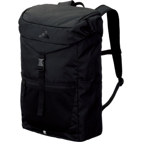 アディダス adidas ボール用デイパック 27L ブラック 黒 リュック リュックサック 通学 部活 サッカー バレーボール 中学生 高校生 大学生 通勤 体育館 フットサル  ADP49BK　サッカー　27リットル容量のボール用デイパ...
