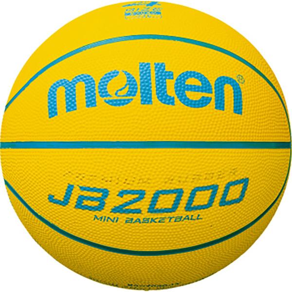 モルテン molten JB2000軽量ソフト イエロー 黄 バスケットボール 小学校 幼稚園 初心者 ミニバス 4号球 軽量 グリップ性 ソフト ゴム エントリープレイヤー  B4C2000LY　バスケット　ミニバスケットボールクラブでプ...