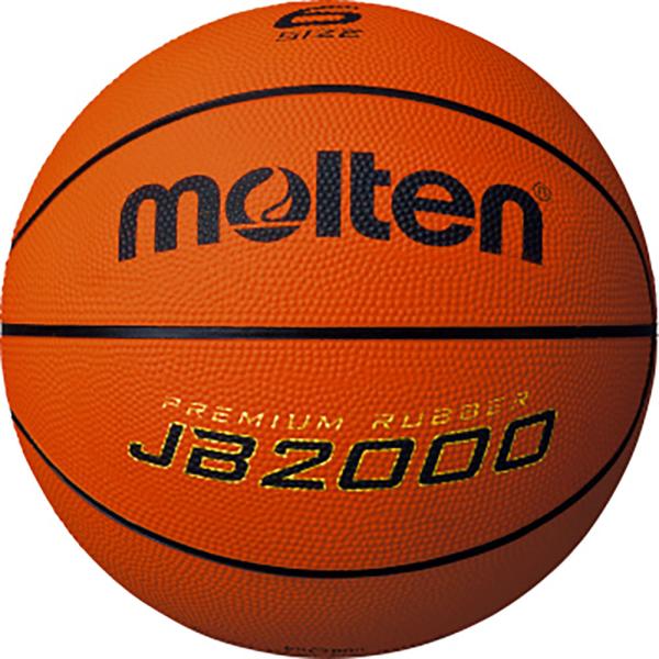 モルテン molten バスケットボール6号球 JB2000 中学 高校 女子バスケ バスケ ばすけ ボール 部活 体育 練習 試合 体育館 6号 球技 ボール競技 バスケ用品  B6C2000　バスケット　バスケットボール6号球です。