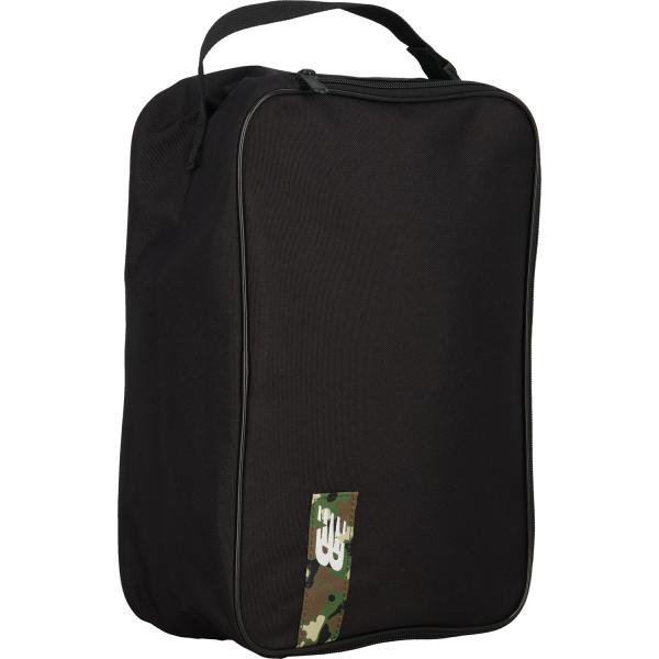 ニューバランス New Balance シューズケース L シューズバッグ シューズ袋 靴袋 スパイク入れ 上履き入れ 部活 クラブ ジム サッカー 陸上 バスケ バレー メッシュポケット フルジップ  LAB55623　スパイクなどの収納...