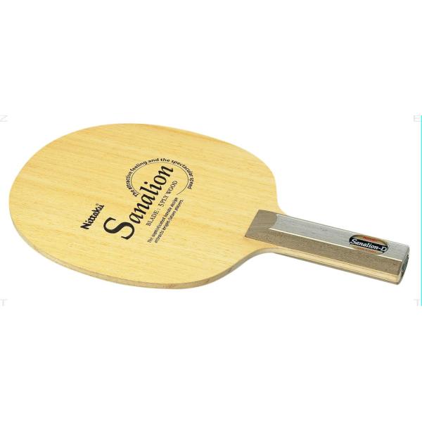 ニッタク Nittaku サナリオンD ストレート SANALION D ST 守備用シェークラケット シェークハンド カット用 コントロール 入門 部活 練習 上達 試合 新入生  NE6778　卓球　使いやすいカット用(守備用)。弾みと...