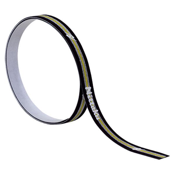 ニッタク Nittaku ストライプガード2 10mm 6個セット  ガードテープ  NL9181 60　卓球　ラケットの周囲を保護する植毛タイプのガードテープ。(単色6個セットです)