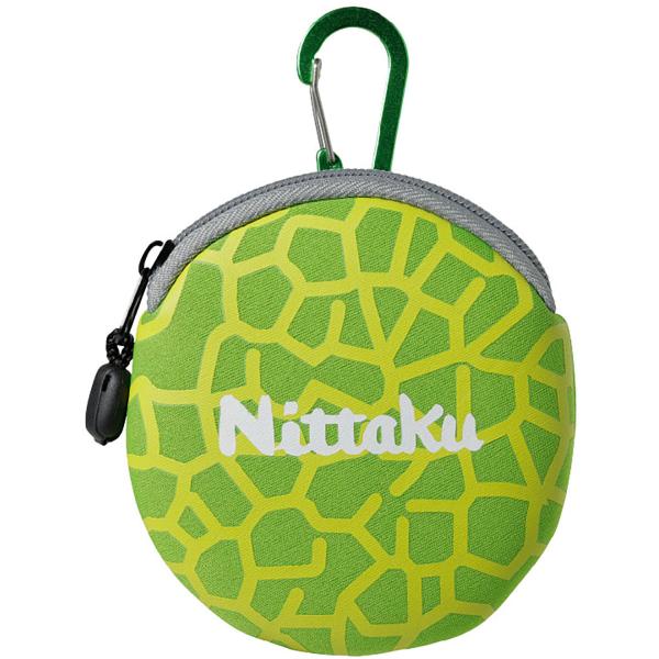ニッタク Nittaku メロンちゃん  NL9275　卓球　果物シリーズのボールケース、メロンをモチーフにしたデザイン。