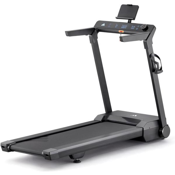 アディダス adidas 【メーカー直送品】  ADIDAS トレッドミル T-24C 100V   折り畳み可   AVUS10221　最大速度 18KM 、傾斜 12 段階、 2 馬力モーター搭載のコンパクトトレッドミル
