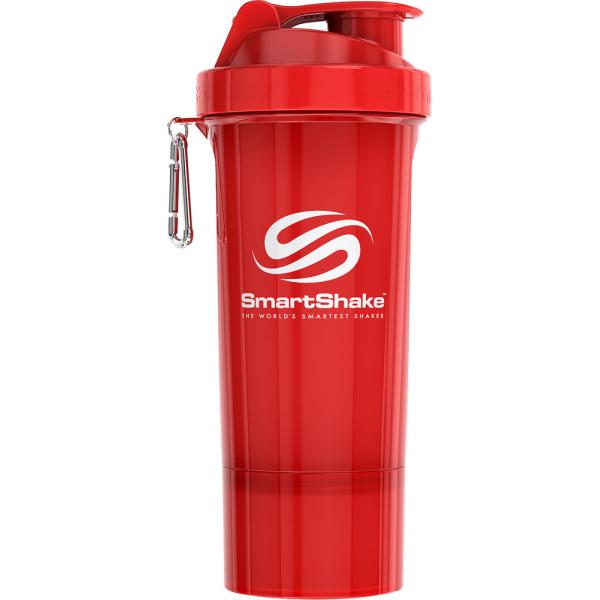 SMARTSHAKE スマートシェイク Smartshake スマートシェイク 　多機能シェイカー　スポーツボトル　スマートシェイク　スリム　NEON　RED KSS0114　スタイリッシュなカラーとデザインはプロテインをこっそり飲むことか...