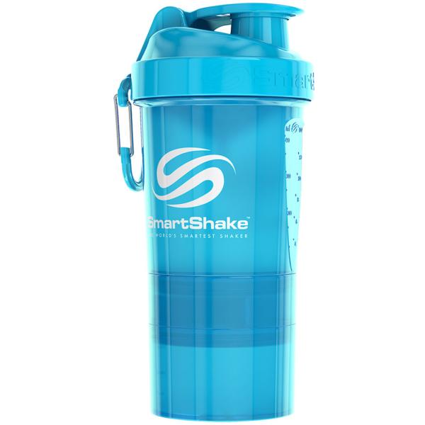 SMARTSHAKE スマートシェイク スマートシェイク　O2GO　NEON　BLUE KSS1006　世界中のプロテインシェイカーの概念を変えた「SmartShake（スマートシェイク）」は世界60ヶ国以上で発売され数多くの多くのプロアス...