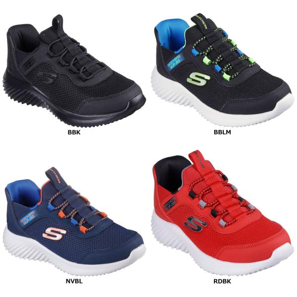 スケッチャーズ SKECHERS スリップインズ バウンダー ブリスクバースト BOUNDER-BRISK-BURST メンズ ボーイズ ジュニア 男子 スニーカー シューズ 靴 通学 小学生  403822L　快適な一日のスタートをサポー...
