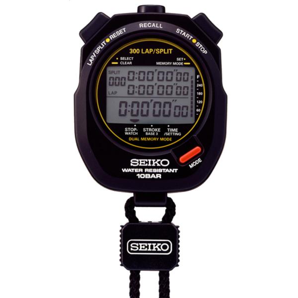 セイコー SEIKO スイミングマスター S141 ストップウオッチ ラップ・スプリット計測 ピッチコントローラー 日常生活用強化防水 フルオートカレンダー 水泳 競泳 ボート競技  SVAS009　水泳、ボート競技など水まわりのスポーツに...
